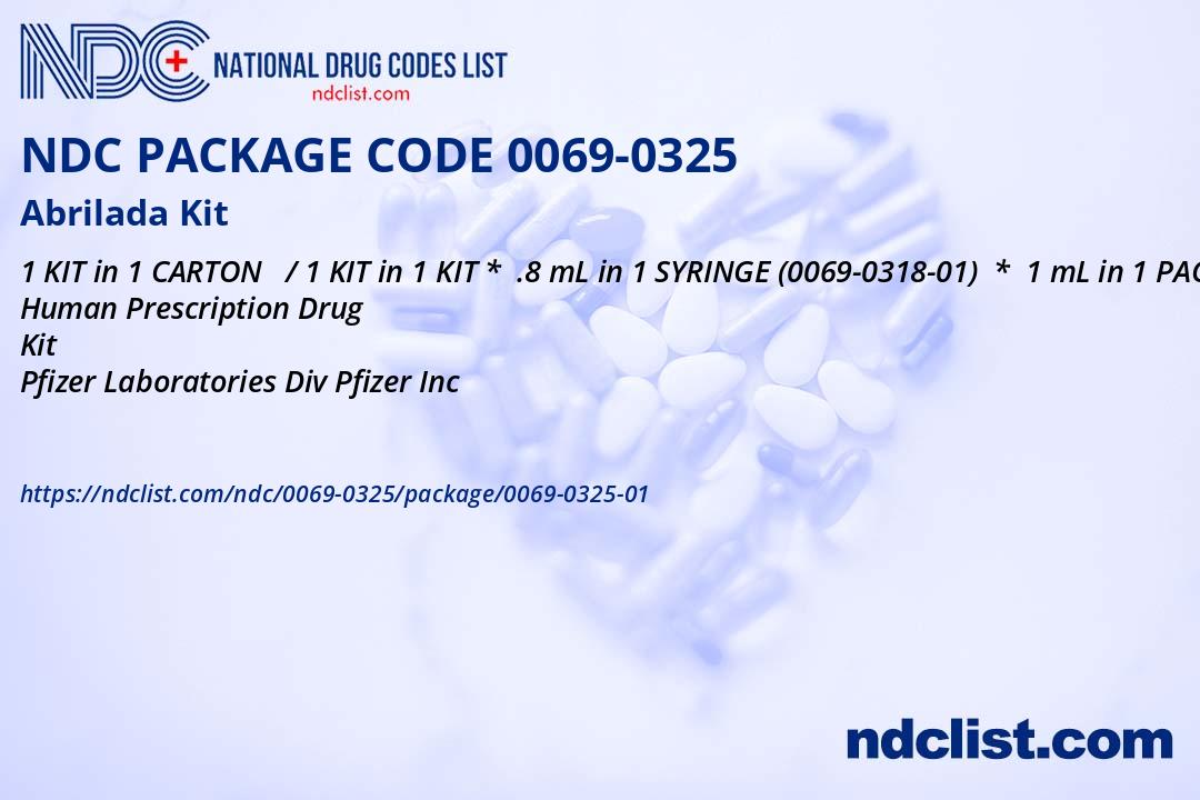 Abrilada Kit- NDC0069-0325-01