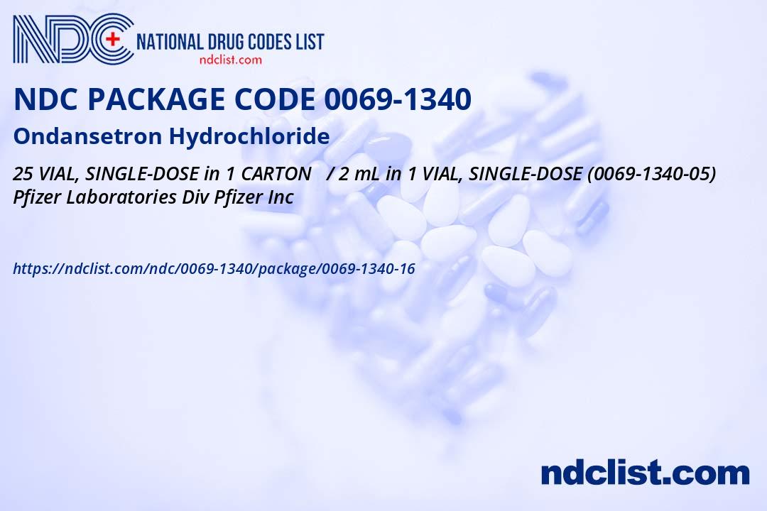 Ondansetron Hydrochloride- NDC0069-1340-16