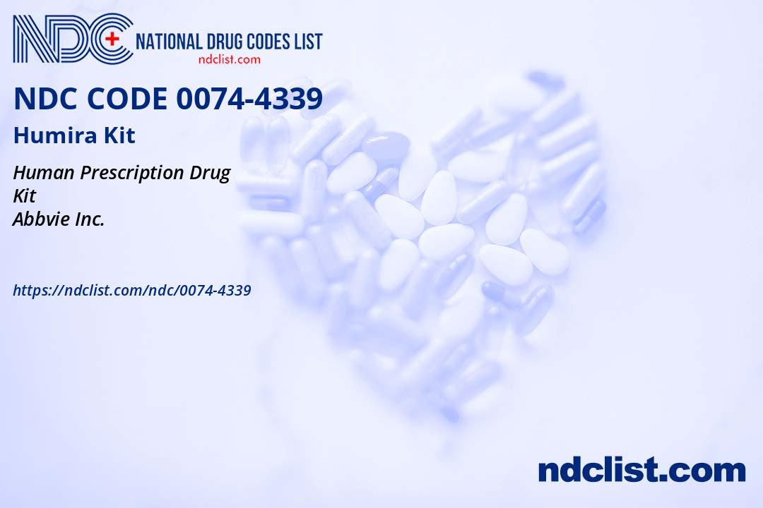 NDC 0074-4339 Humira Kit