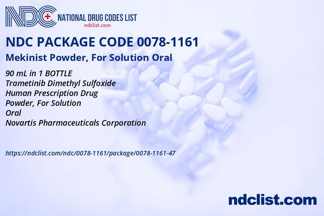 Mekinist Powder, For Solution- NDC0078-1161-47
