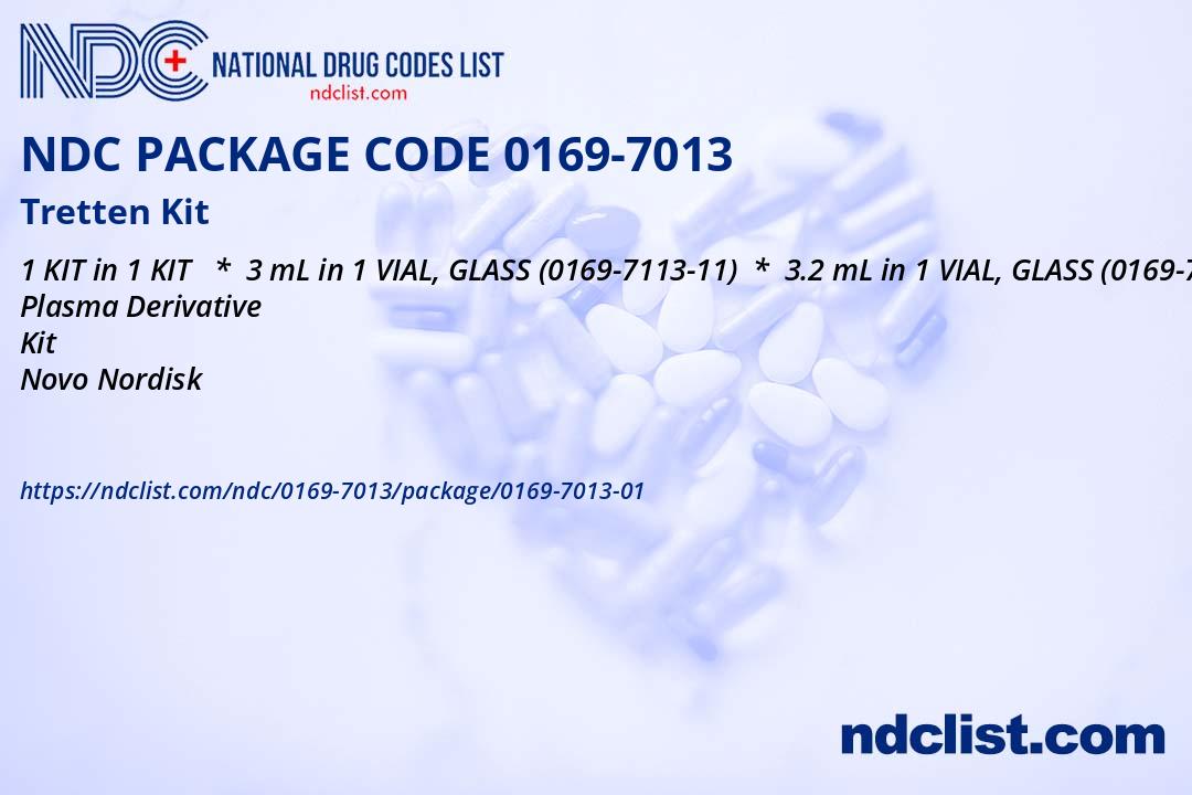 Tretten Kit- NDC0169-7013-01