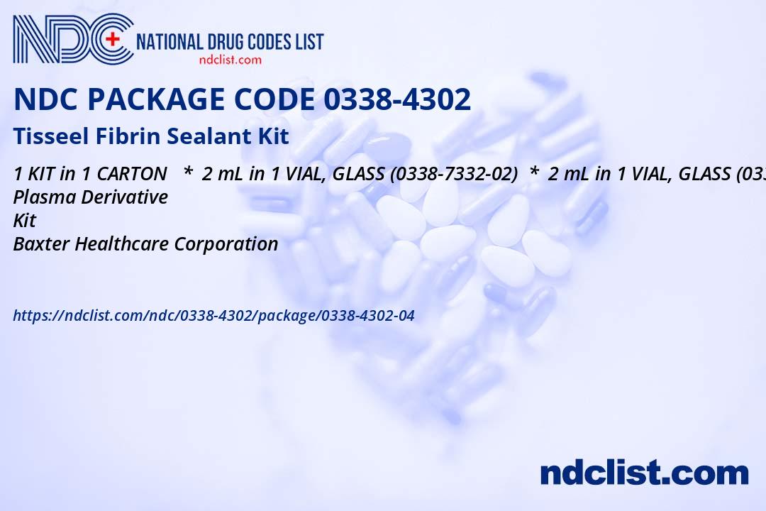 Tisseel Kit- NDC0338-4302-04