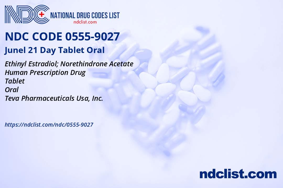 NDC 0555-9027 Junel 21 Day Tablet Oral