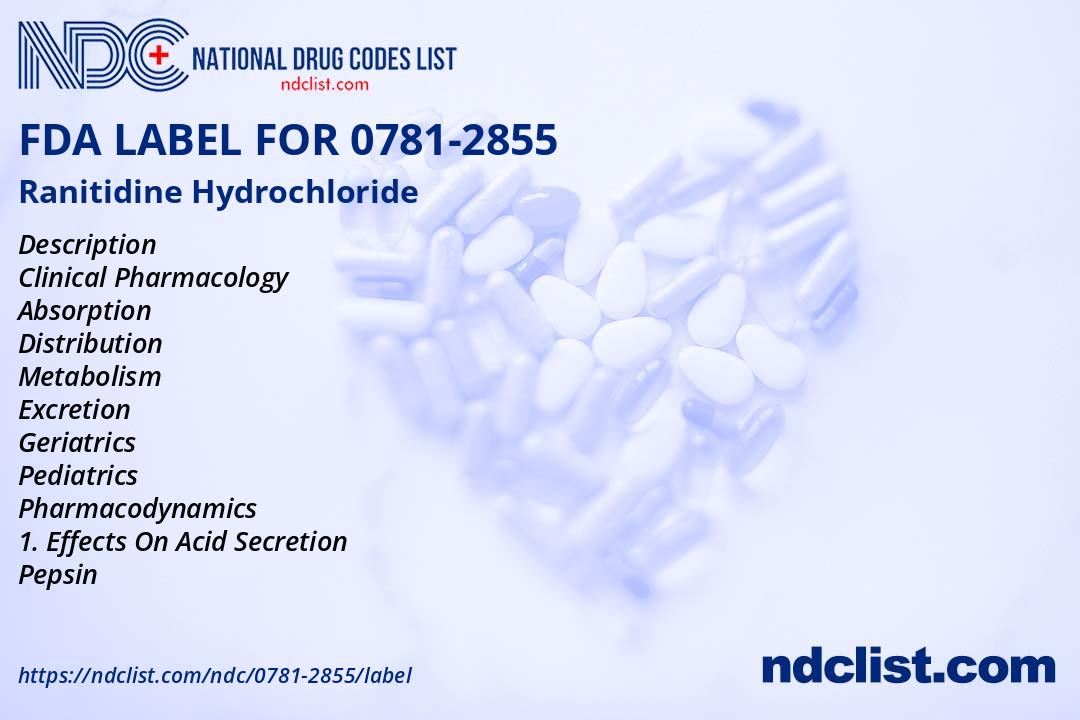 FDA Label for Ranitidine Hydrochloride - Indications, Usage & Precautions