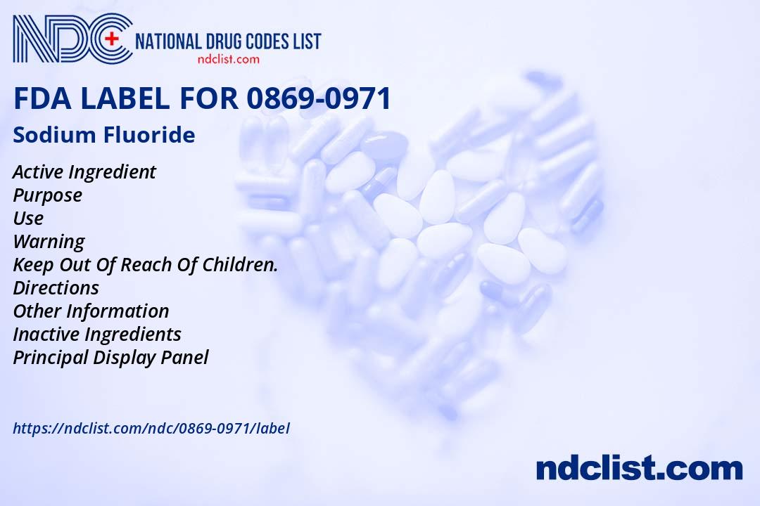 FDA Label for Sodium Fluoride - Indications, Usage & Precautions