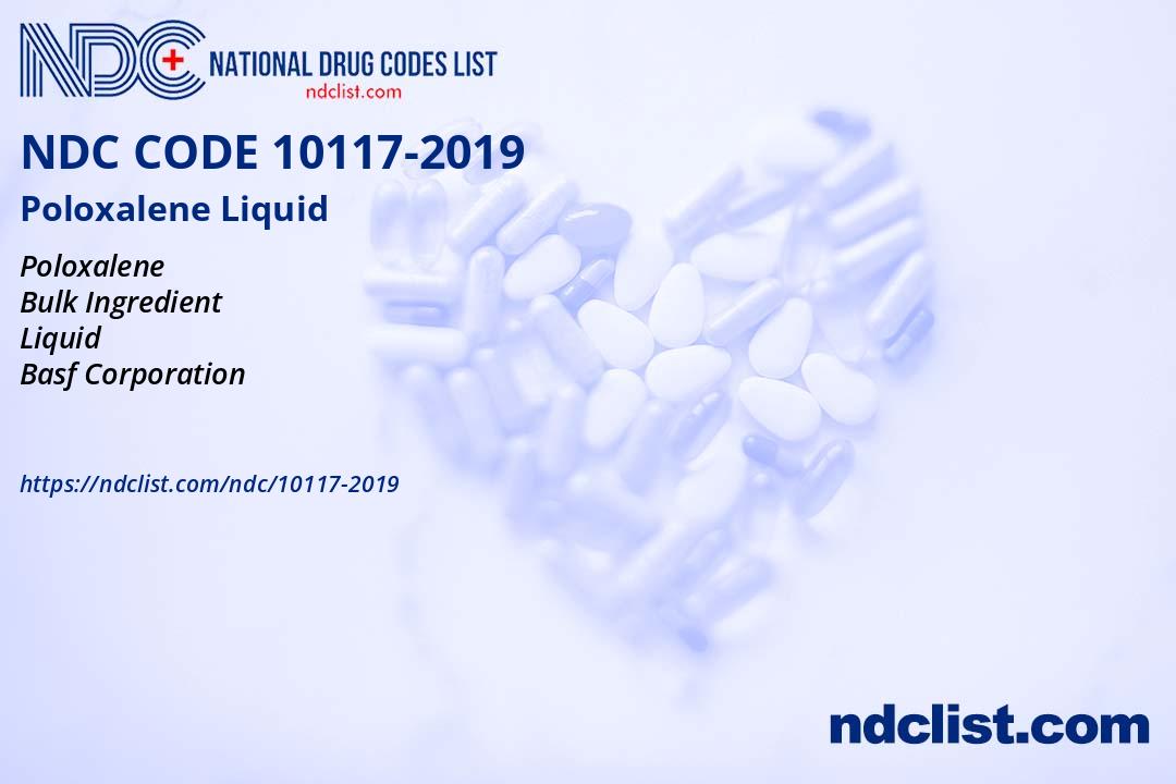 Poloxalene Liquid- NDC10117-2019