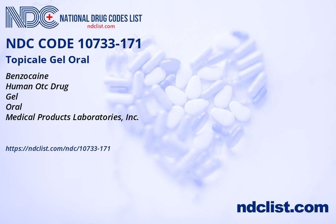 Topicale Gel- NDC10733-171