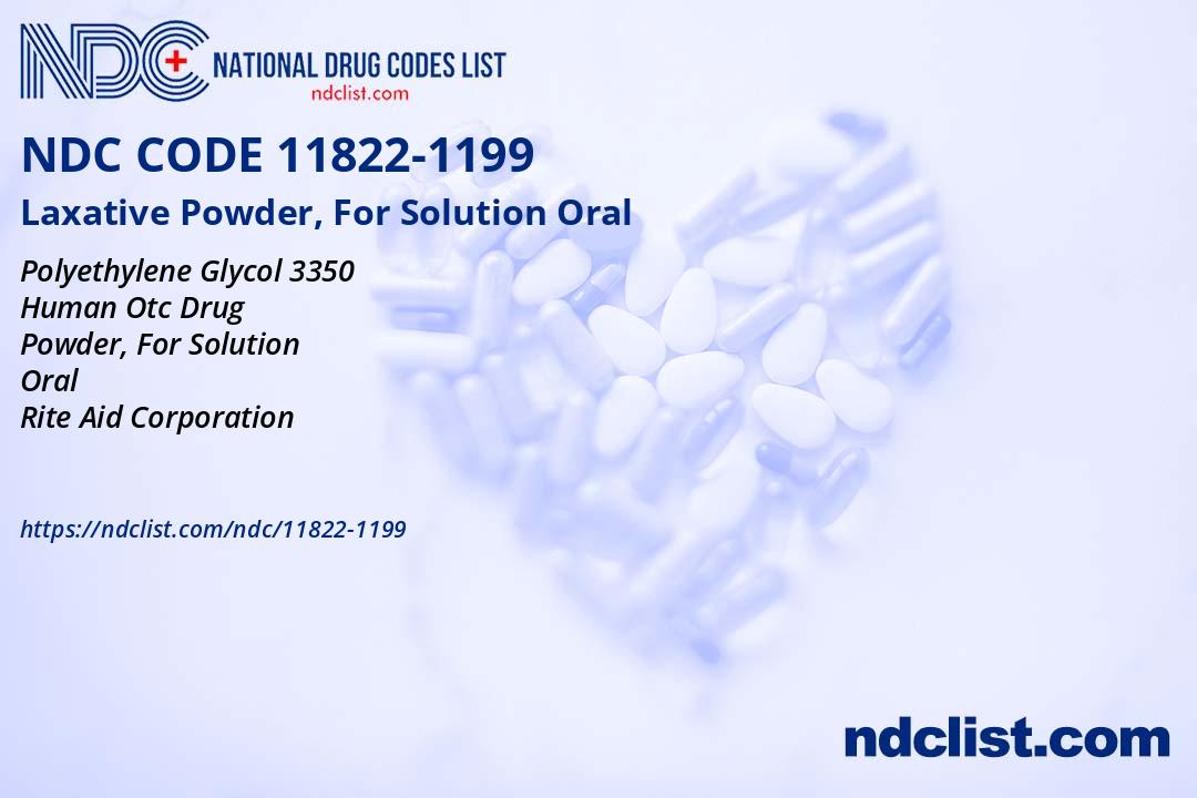 Laxative Powder, For Solution- NDC11822-1199