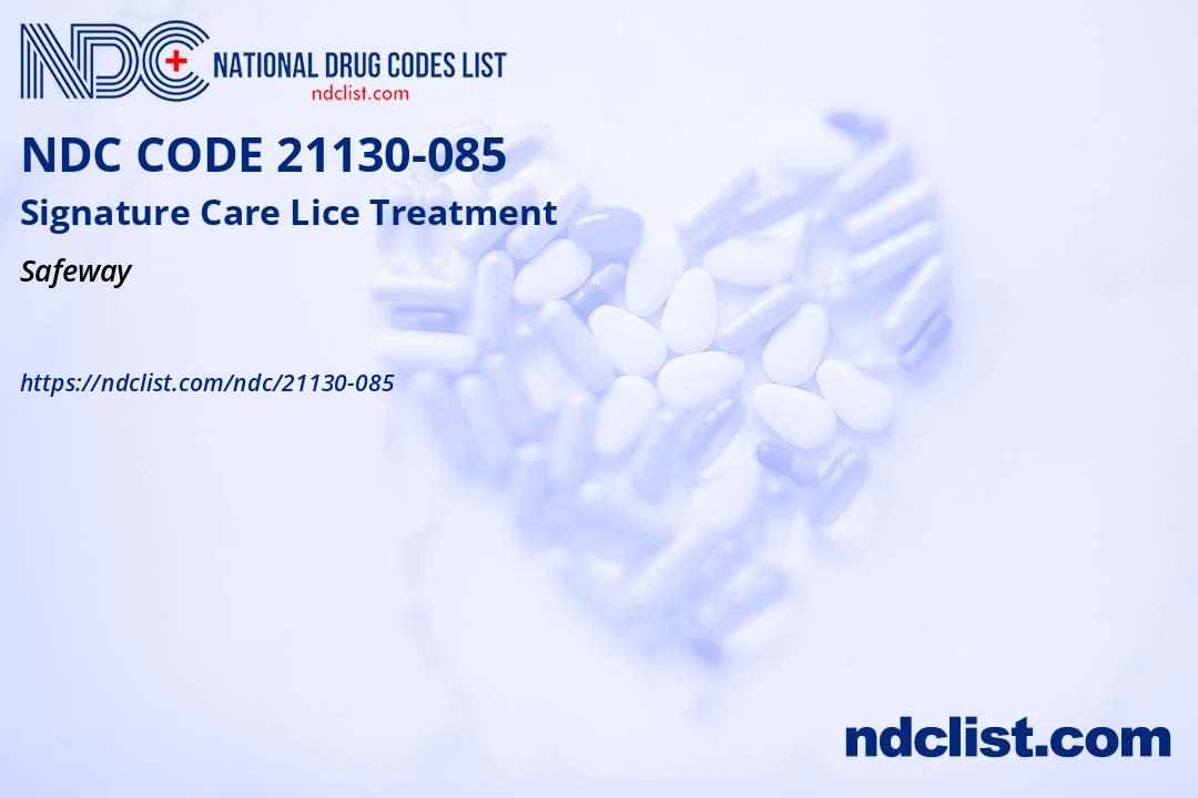 Signature Care Lice Treatment- NDC21130-085