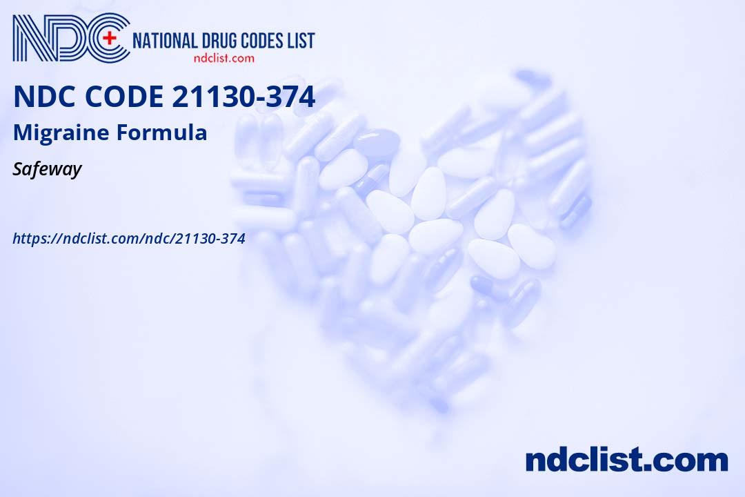 Migraine Formula- NDC21130-374