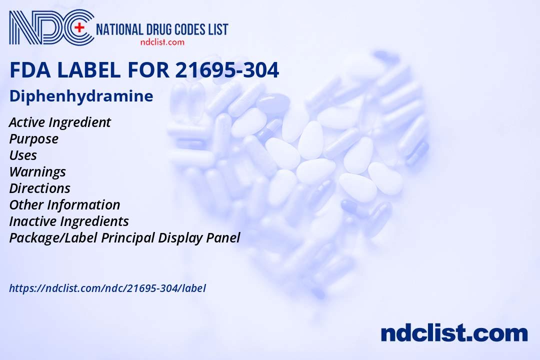 FDA Label for Diphenhydramine - Indications, Usage & Precautions