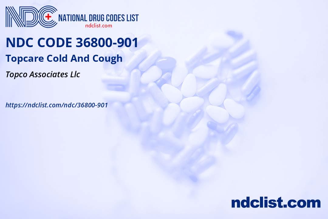 NDC 36800-901 Topcare Cold And Cough