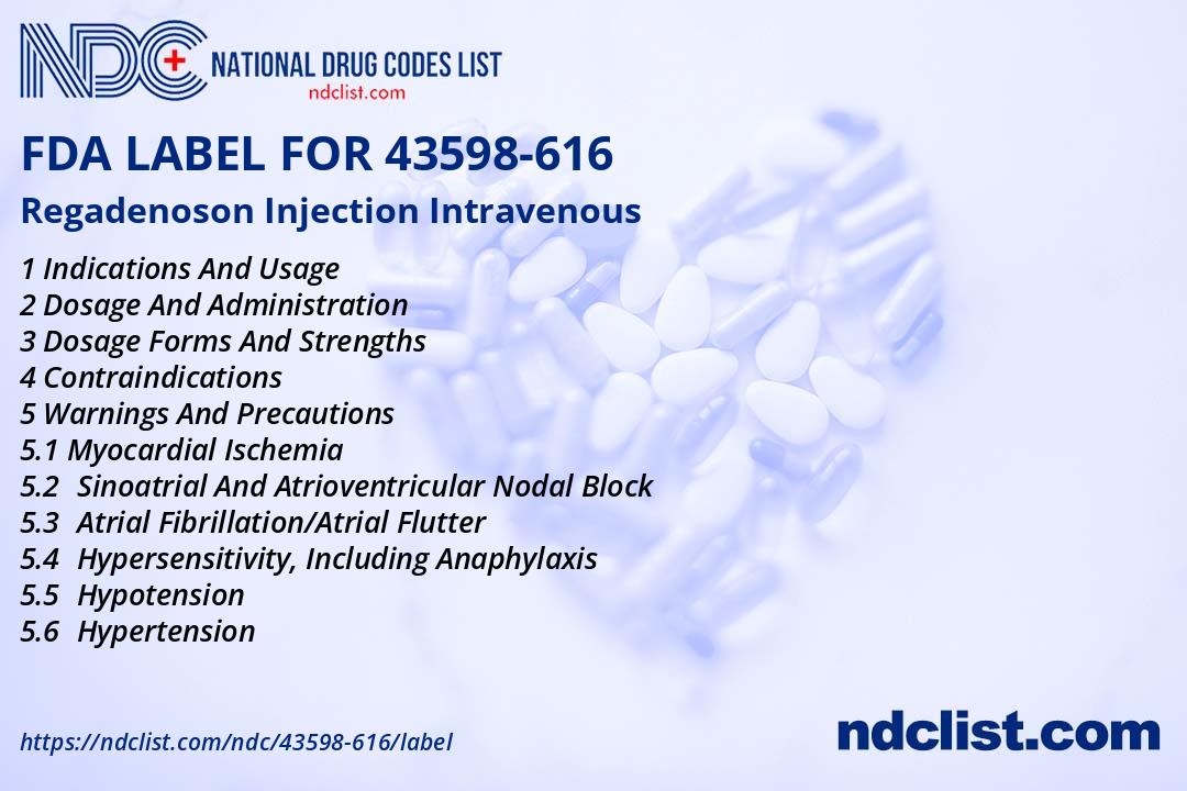FDA Label for Regadenoson Injection Intravenous - Indications, Usage ...
