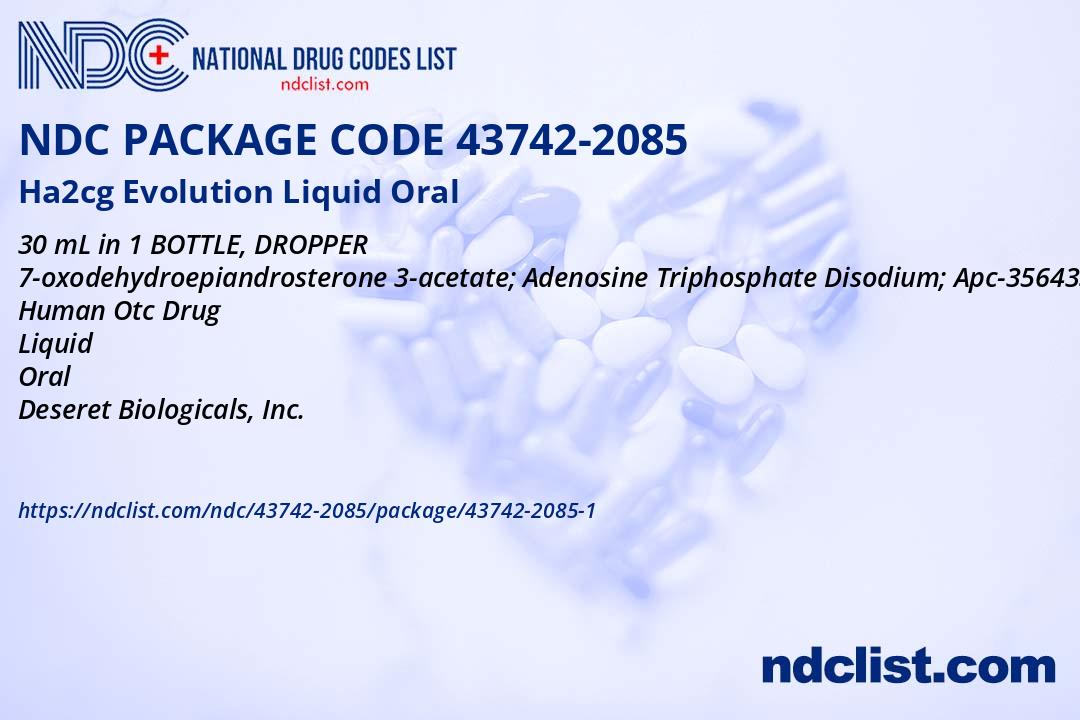 Ha2cg Evolution Liquid- NDC43742-2085-1