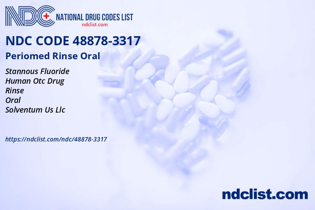 Periomed Rinse NDC 48878-3317
