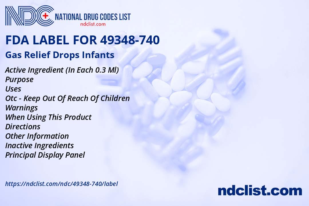 FDA Label for Gas Relief Drops Infants Emulsion Oral - Indications ...