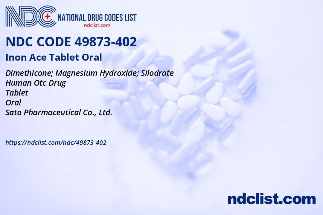 NDC 49873-402 Inon Ace Tablet Oral
