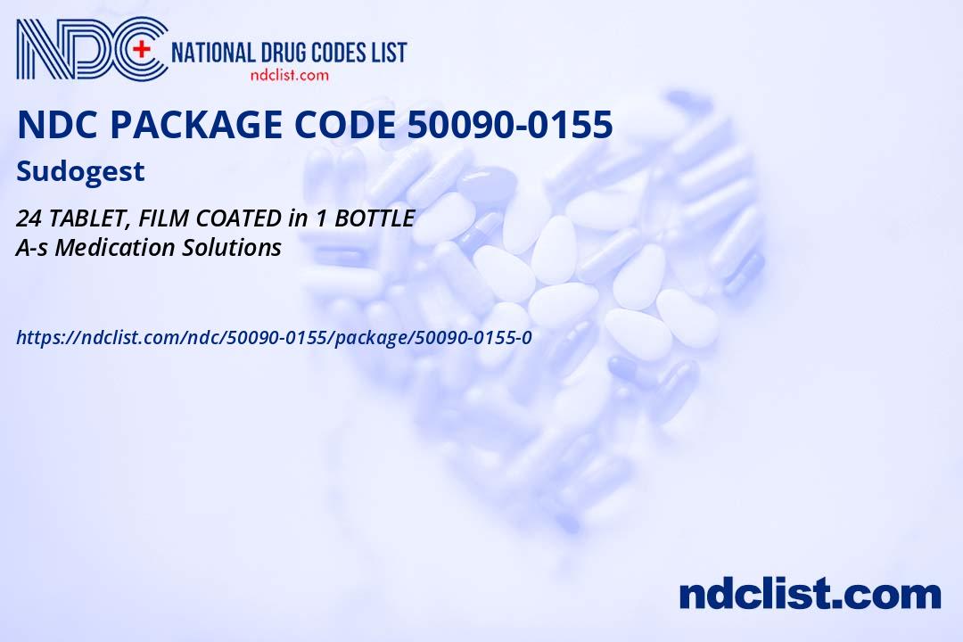 NDC Package 50090-0155-0 Sudogest
