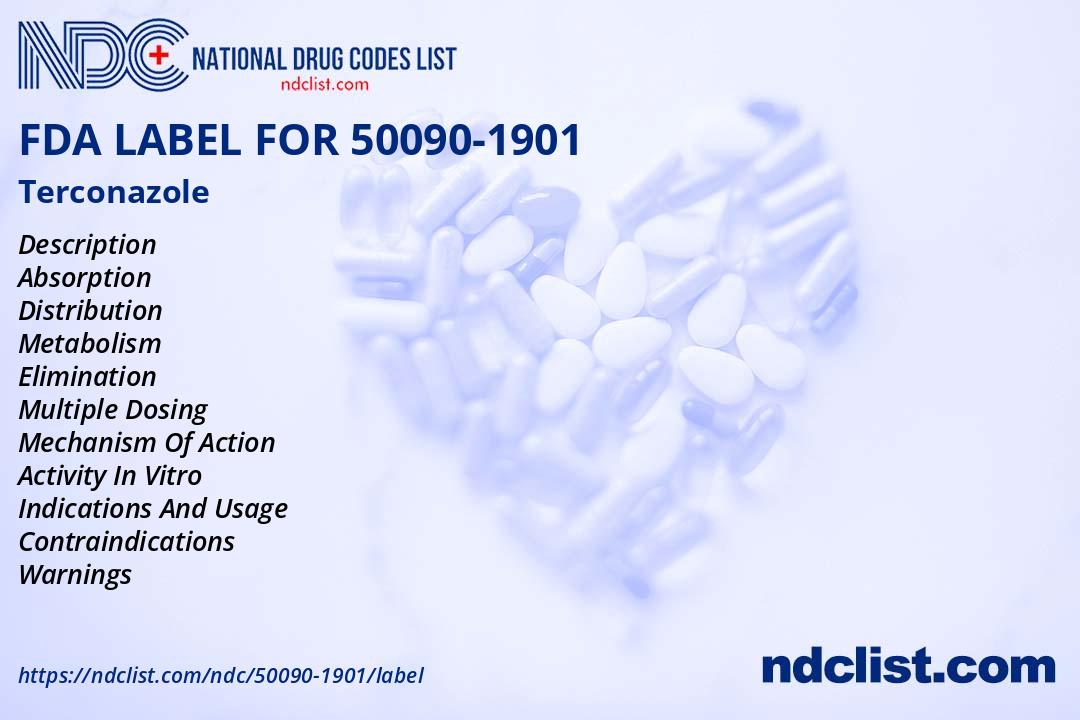 FDA Label for Terconazole - Indications, Usage & Precautions