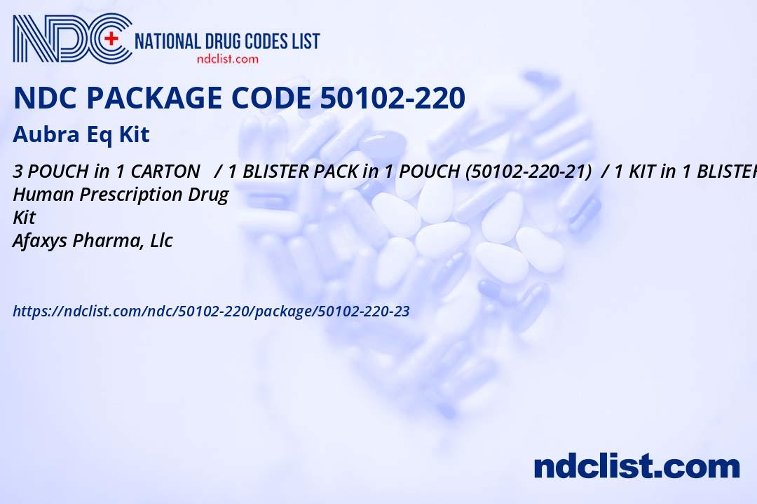 Aubra Eq Kit- NDC50102-220-23