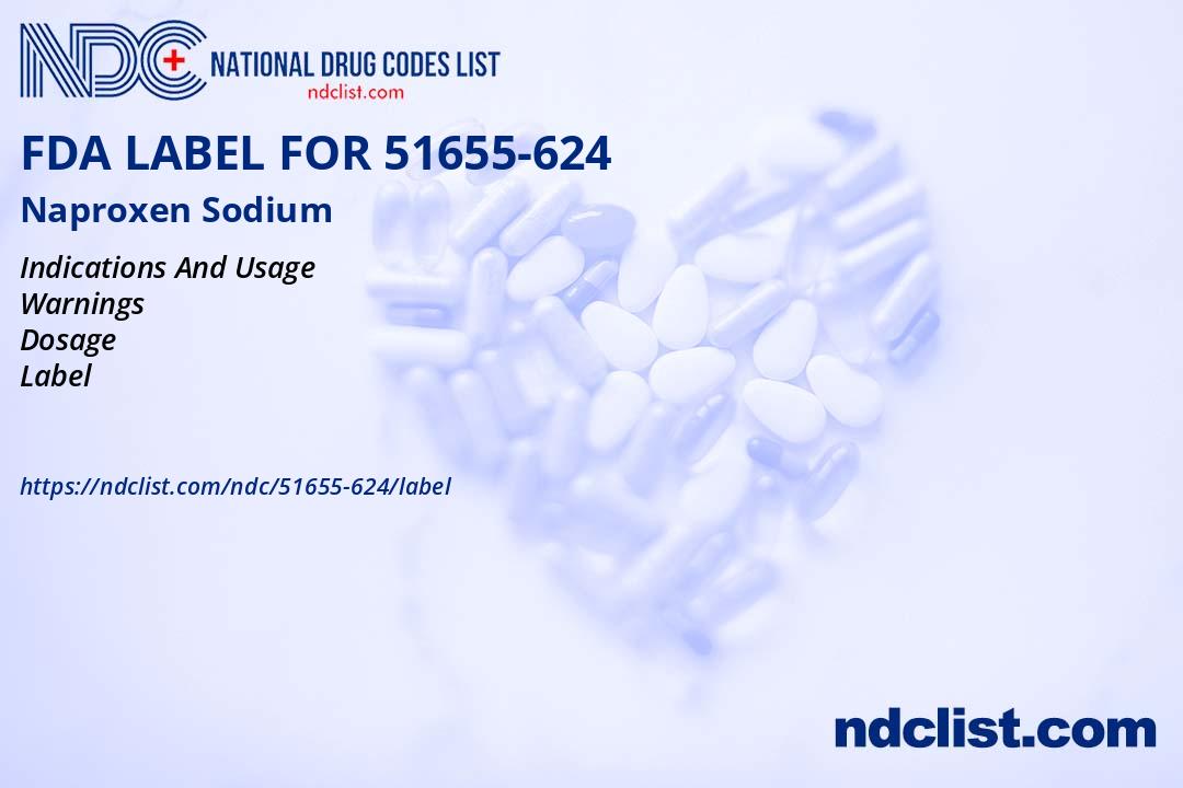 FDA Label for Naproxen Sodium - Indications, Usage & Precautions