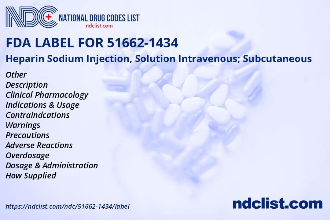 FDA Label for Heparin Sodium Injection, Solution Intravenous ...
