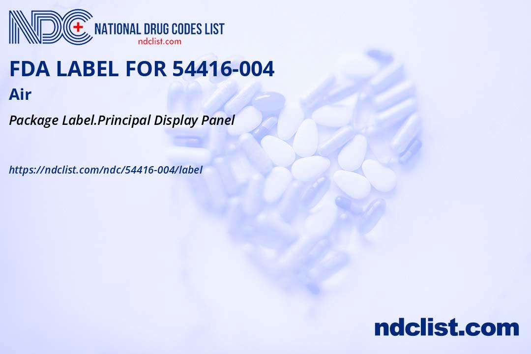 FDA Label for Air - Indications, Usage & Precautions