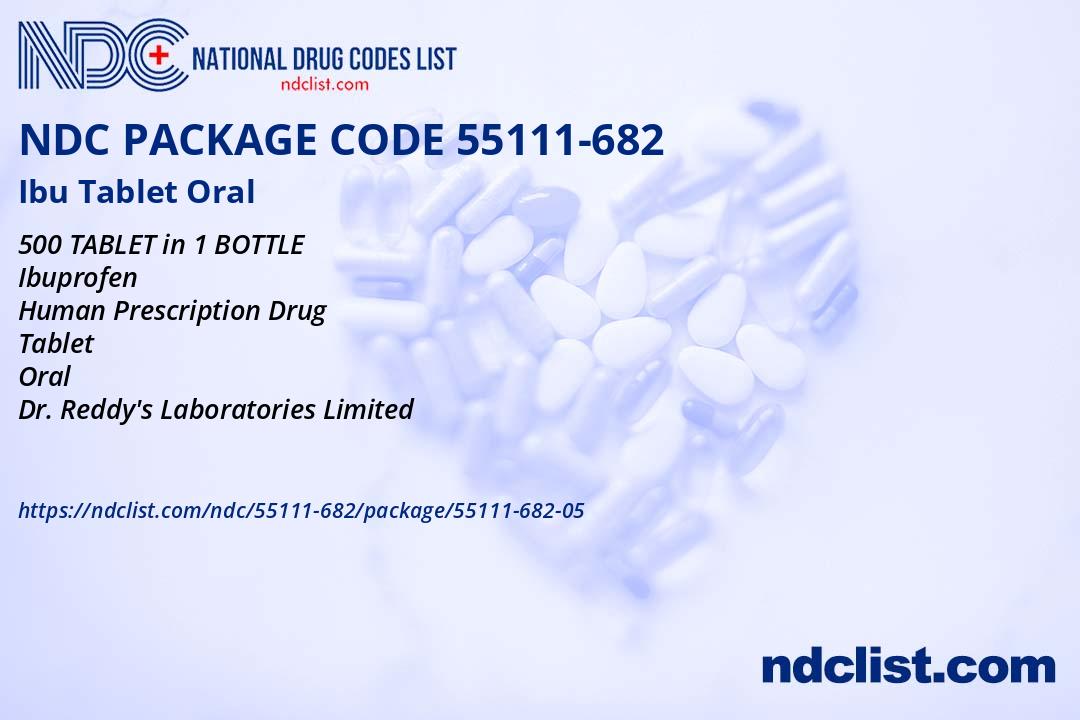 NDC Package 55111-682-05 Ibu Tablet Oral