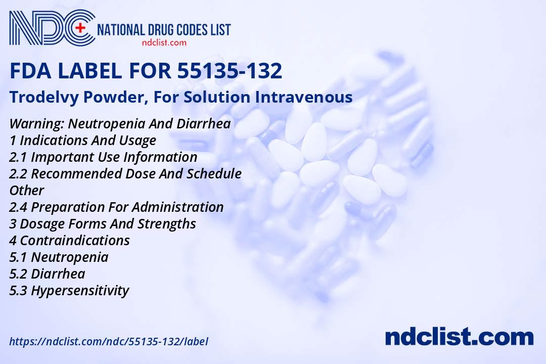 FDA Label for Trodelvy Powder, For Solution Intravenous - Indications, Usage & Precautions