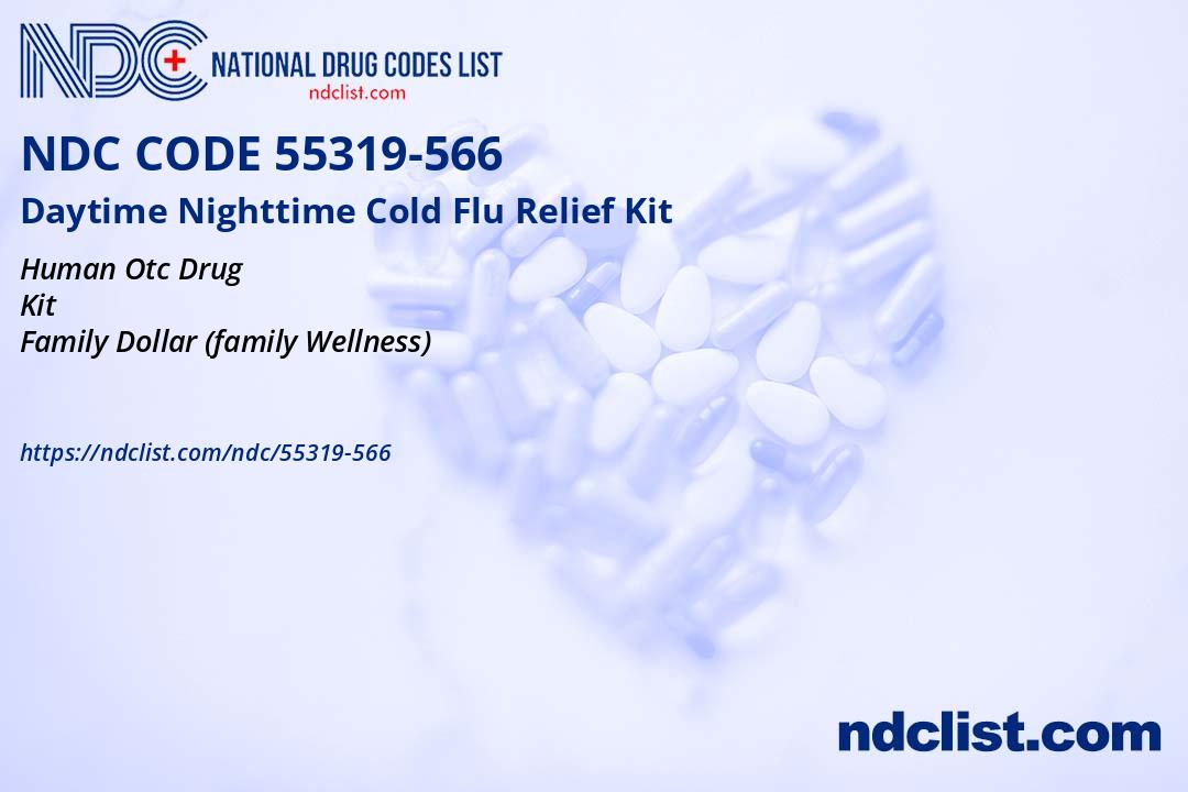 Daytime Nighttime Cold Flu Relief Kit- NDC55319-566