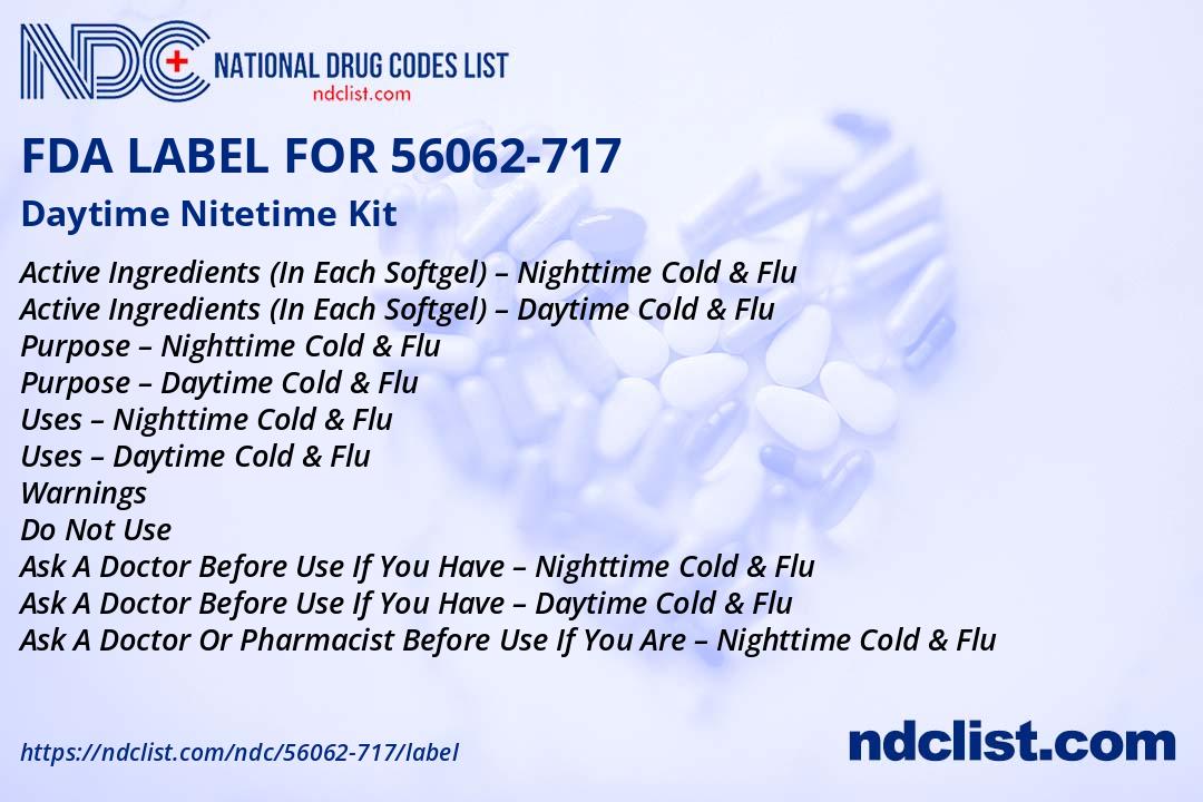 Daytime Nitetime Kit- FDA Label NDC56062-717
