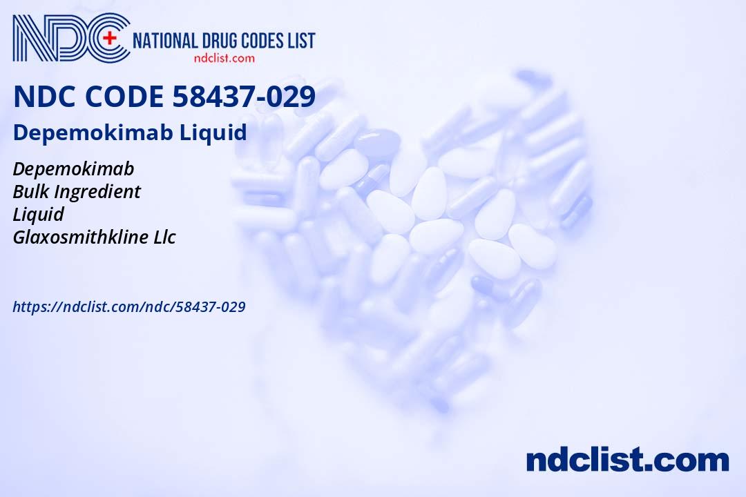 Depemokimab Liquid- NDC58437-029
