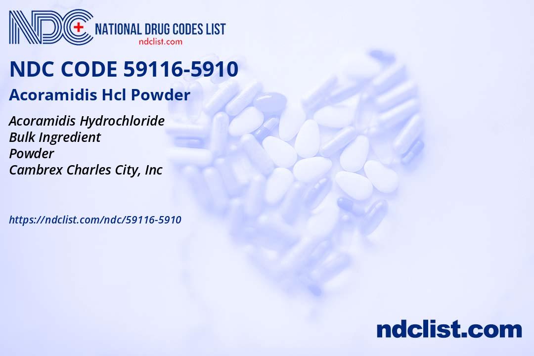 Acoramidis Hcl Powder- NDC59116-5910
