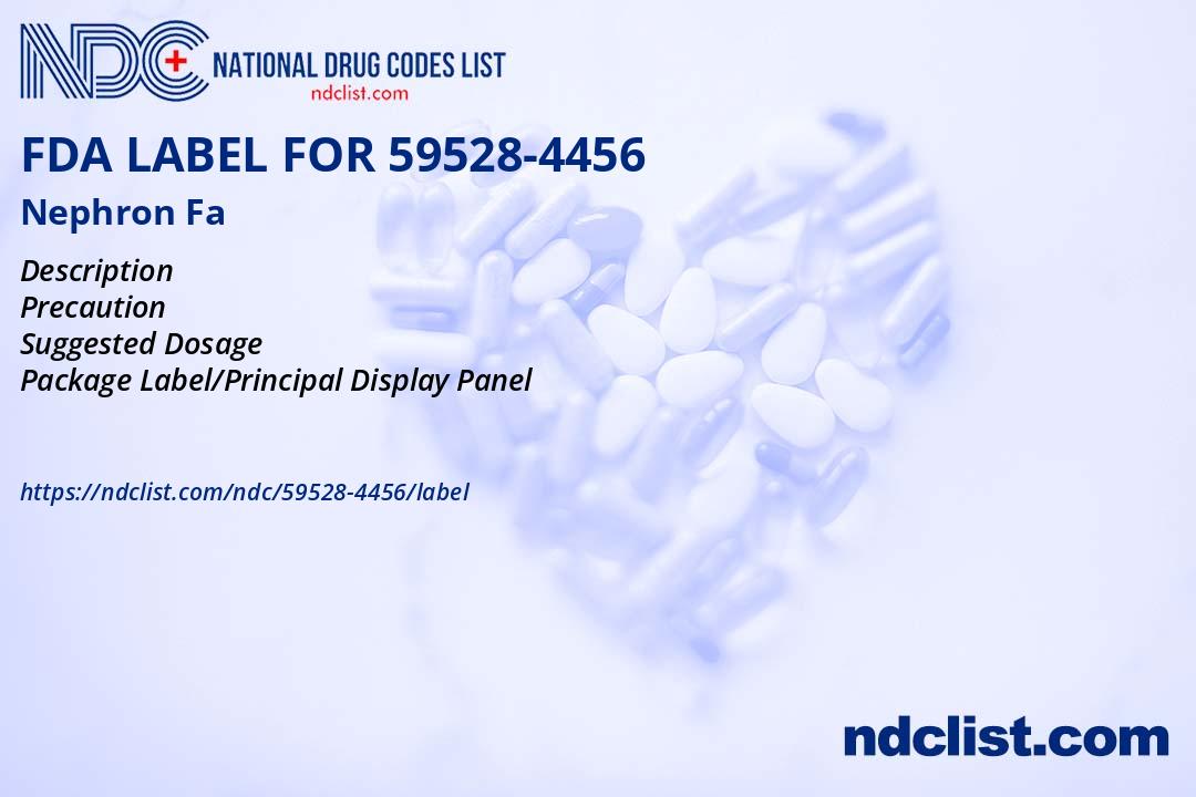 FDA Label for Nephron Fa - Indications, Usage & Precautions