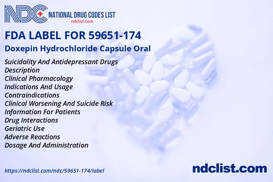 FDA Label for Doxepin Hydrochloride Capsule Oral - Indications, Usage ...