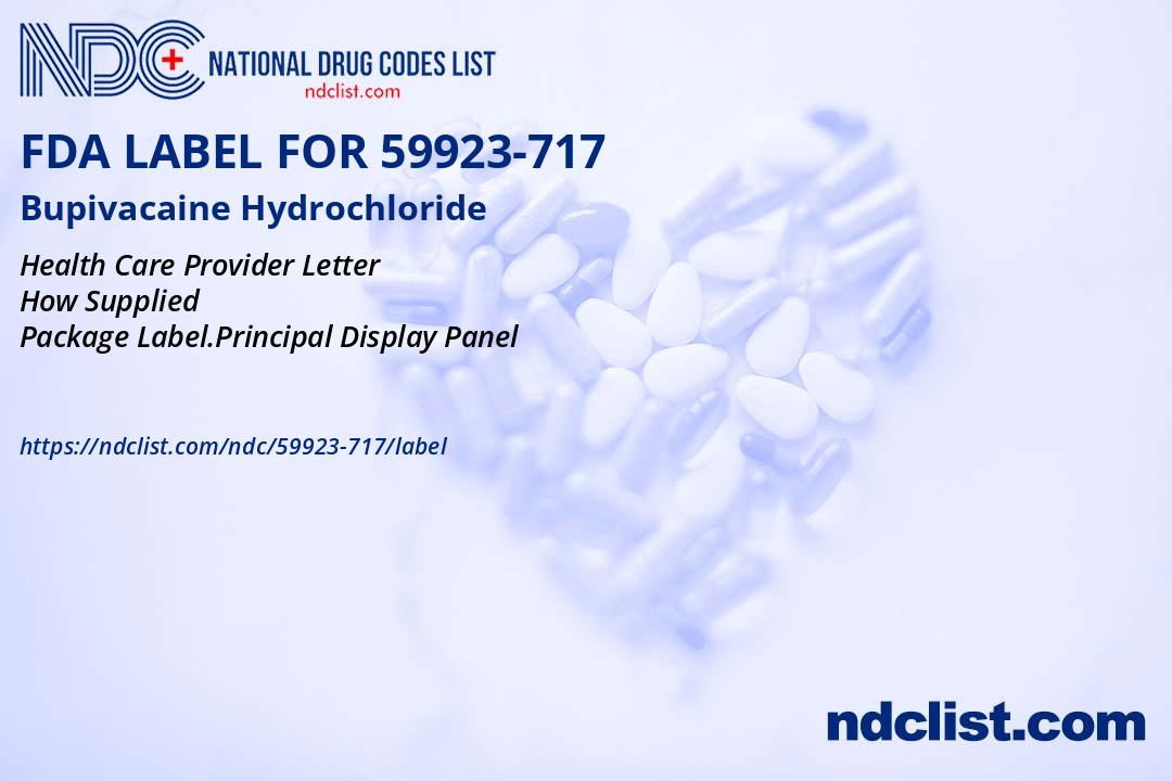 FDA Label for Bupivacaine Hydrochloride - Indications, Usage & Precautions
