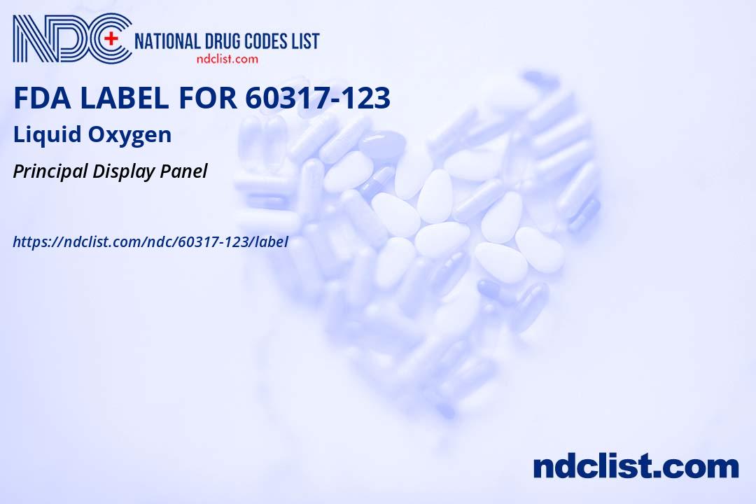 FDA Label for Liquid Oxygen - Indications, Usage & Precautions