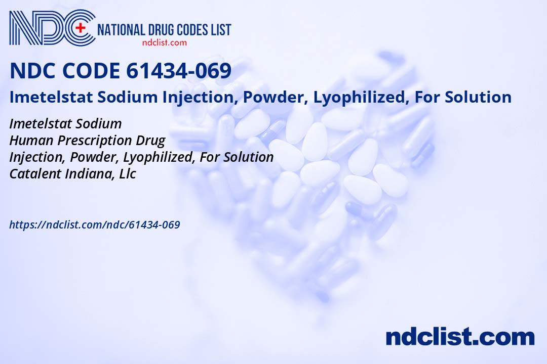Imetelstat Sodium NDC 61434-069