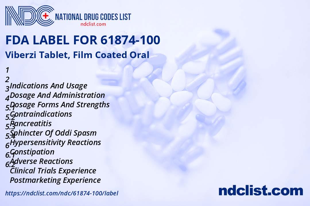 FDA Label for Viberzi Tablet, Film Coated Oral - Indications, Usage ...
