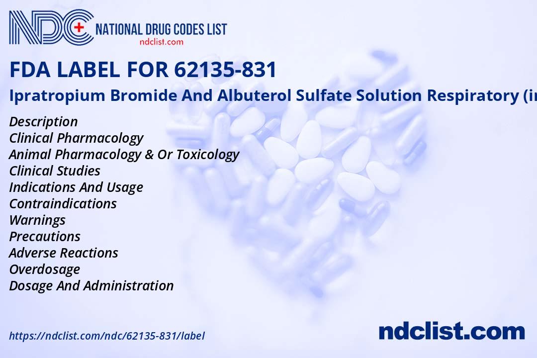 FDA Label for Ipratropium Bromide And Albuterol Sulfate Solution ...