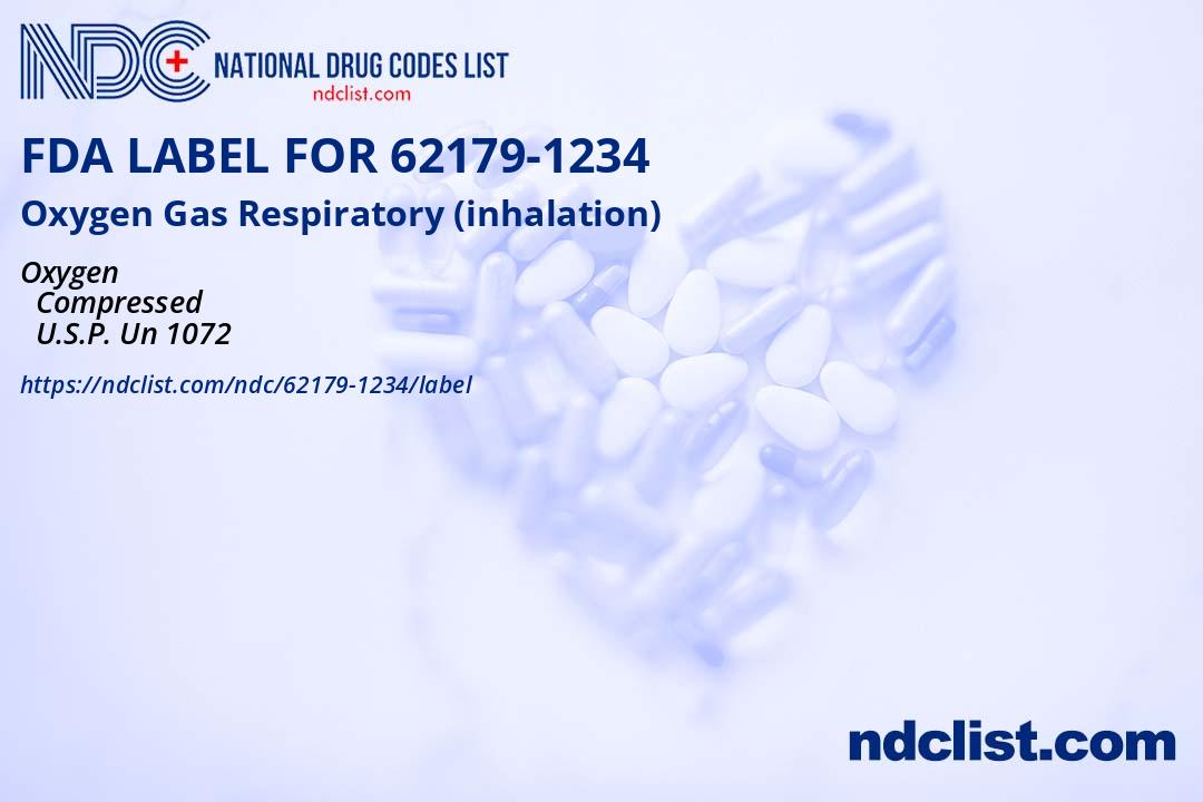 FDA Label for Oxygen Gas Respiratory (inhalation) - Indications, Usage ...