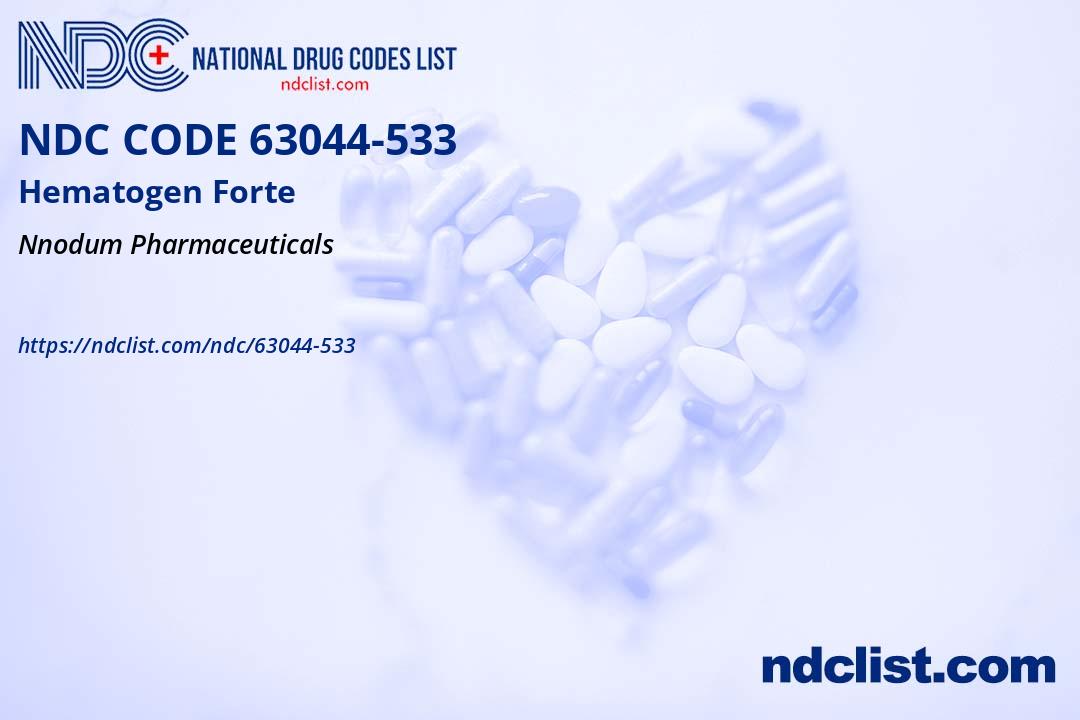 Hematogen Forte NDC 63044-533