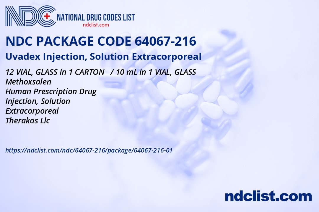 Uvadex Injection, Solution- NDC64067-216-01