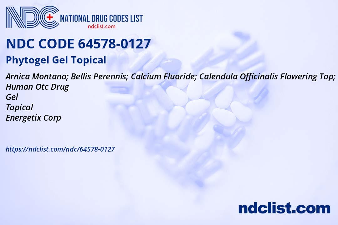 NDC 64578-0127 Phytogel Gel Topical