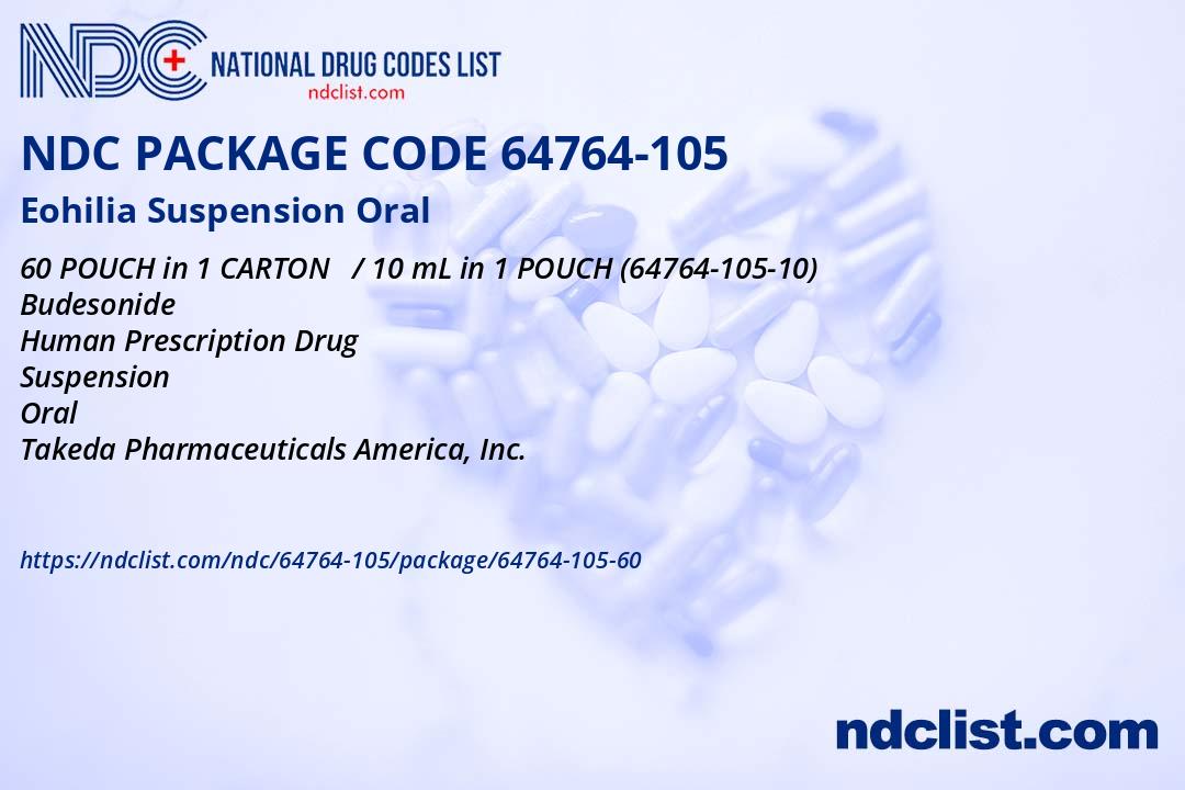 Eohilia Suspension- NDC64764-105-60