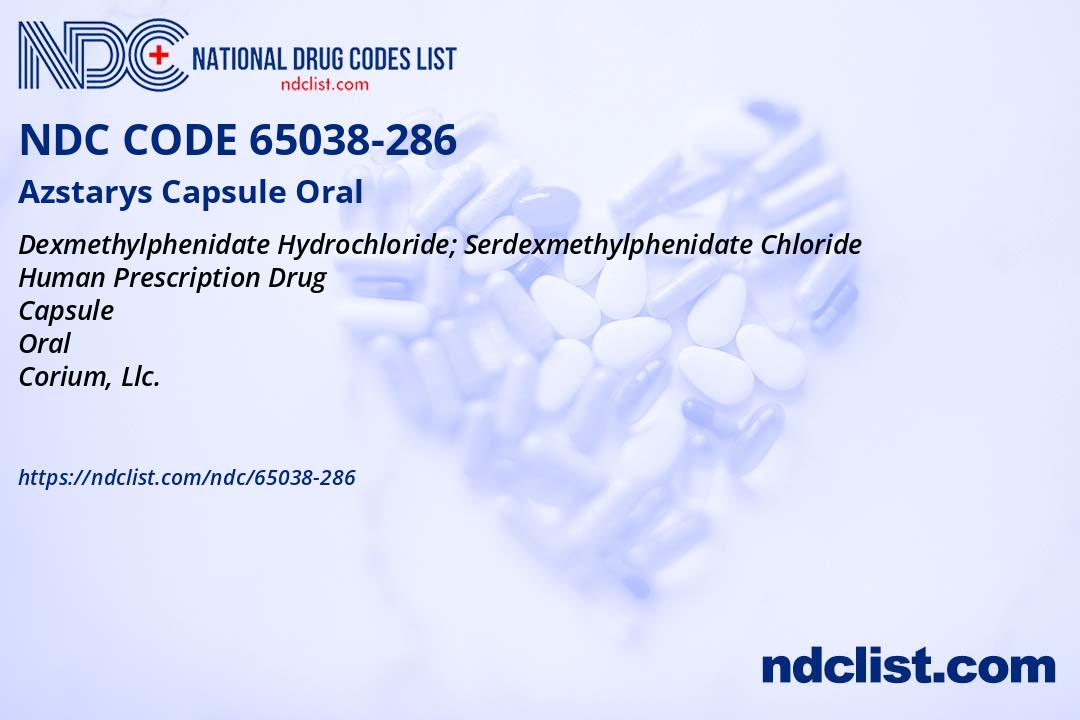 Azstarys Capsule- NDC65038-286