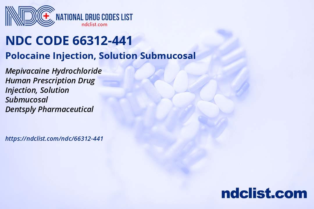 Polocaine Injection, Solution- NDC66312-441