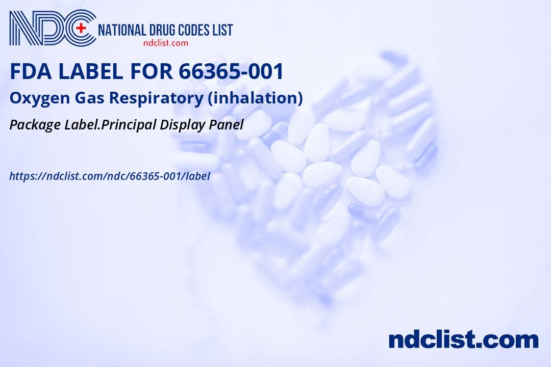 FDA Label for Oxygen Gas Respiratory (inhalation) - Indications, Usage ...