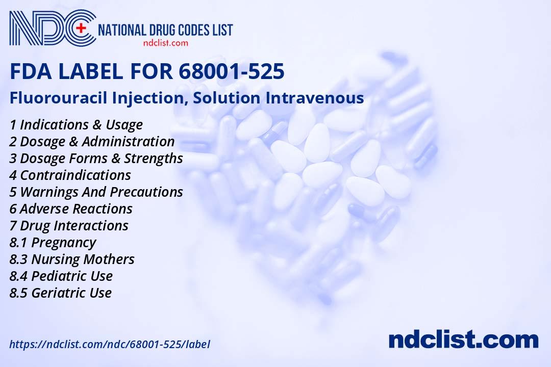 FDA Label for Fluorouracil Injection, Solution Intravenous ...