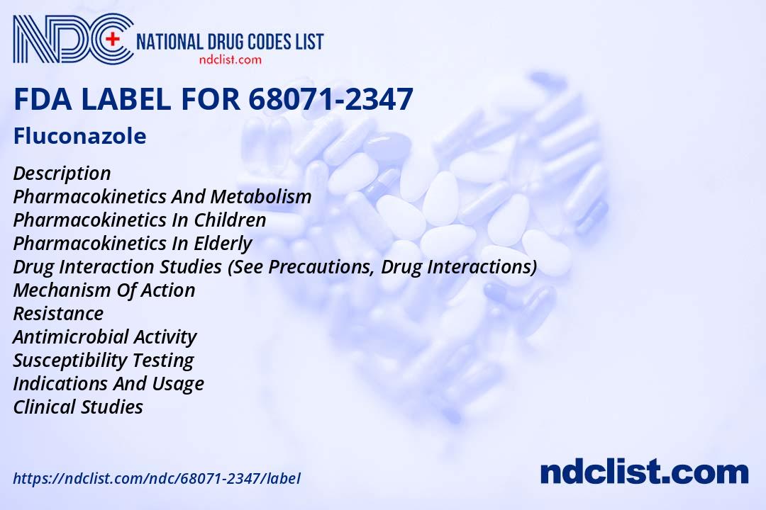 FDA Label for Fluconazole - Indications, Usage & Precautions